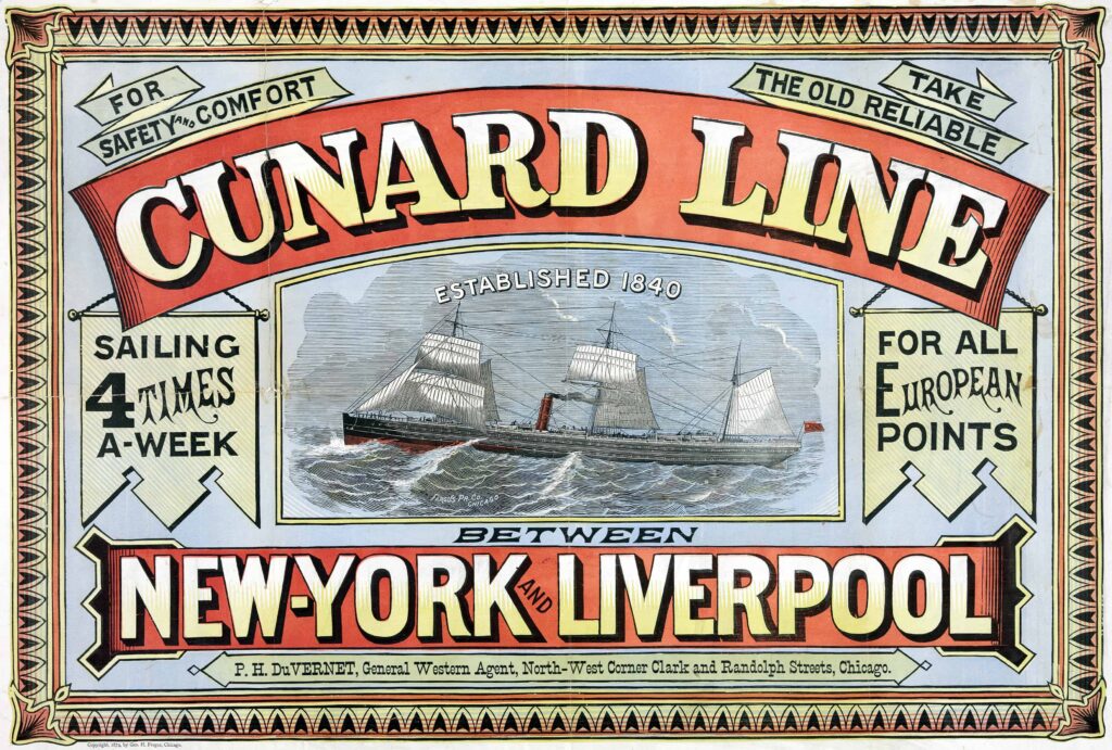 "La inolvidable historia de Cunard Line: Celebra los 50 años de una ...